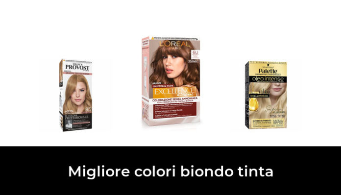 47 Migliore colori biondo tinta nel 2024: dopo 82 ore di ricerca